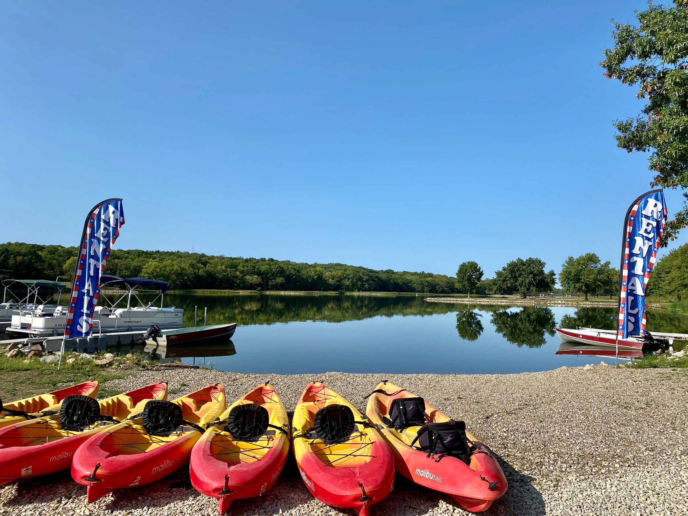 Double Kayak | Easter Lake Boat Rental